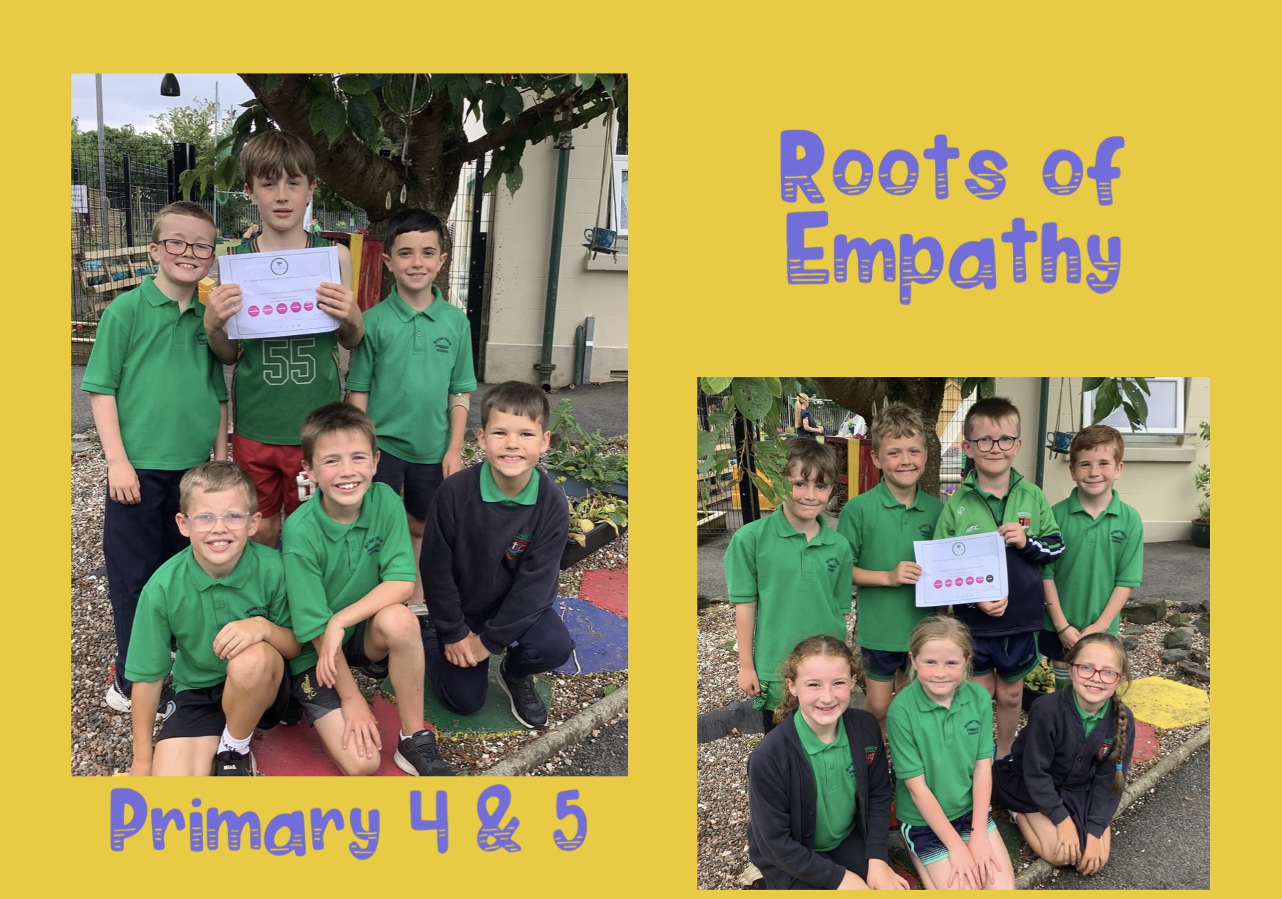 Roots of Empathy Certificates